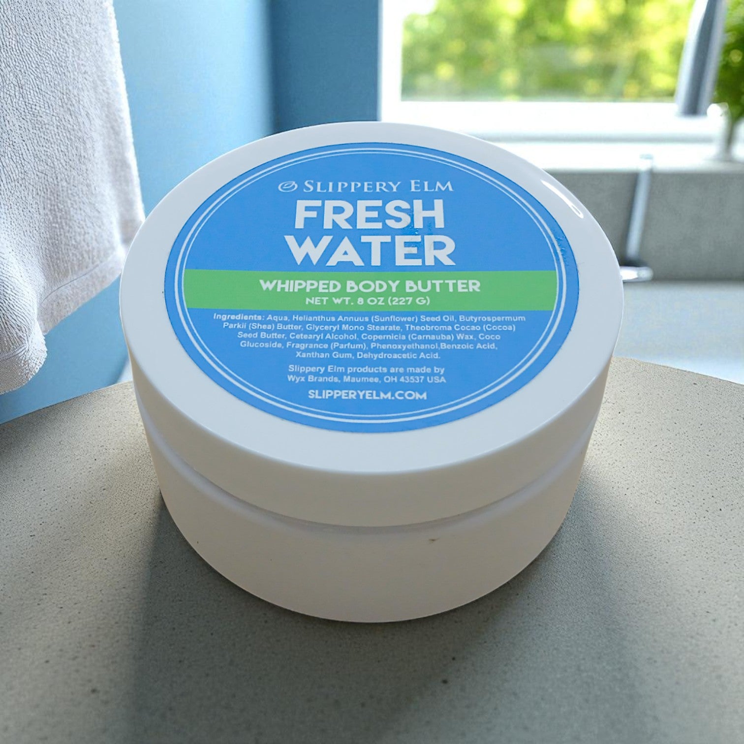 Fresh Water Modern Life.Style Body Butter (8oz) – Slippery Elm